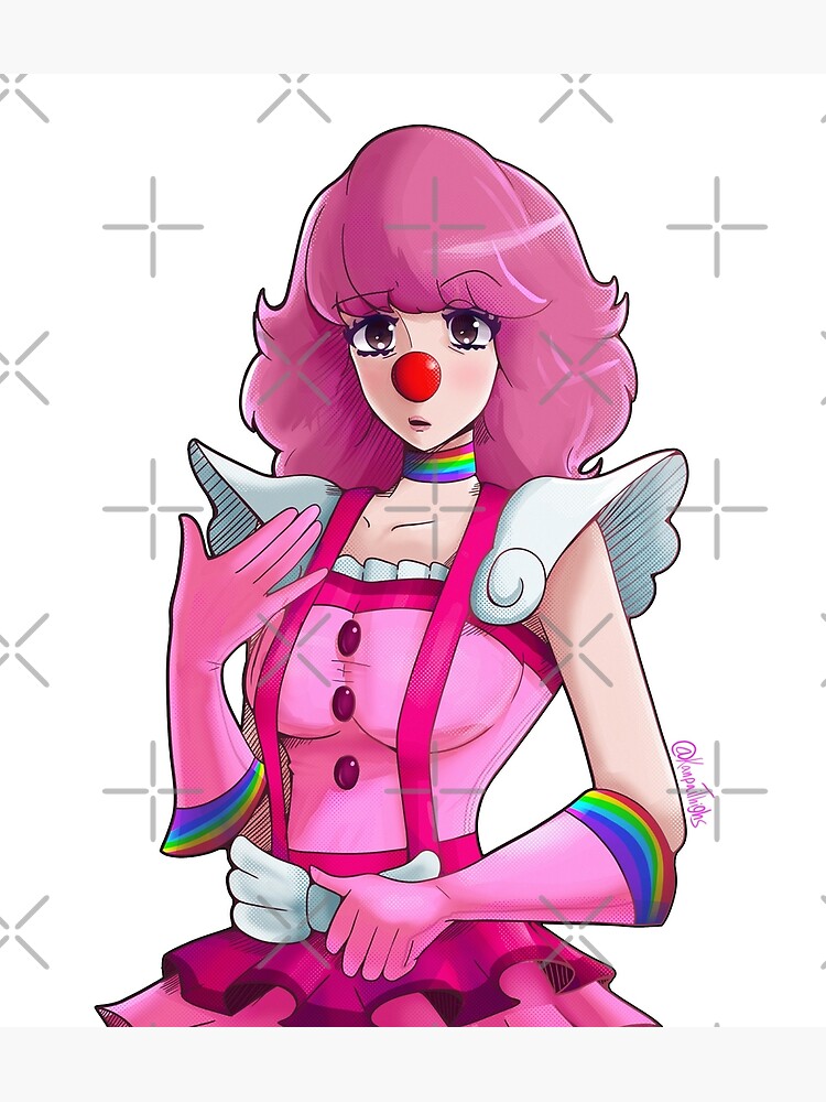 "Geiru Toneido (Ace Attorney Clown Girl) " Art Print for Sale by Kanpai ...