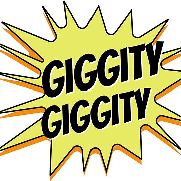 "Giggity - Family guy funny" Sticker for Sale by vmdx | Redbubble