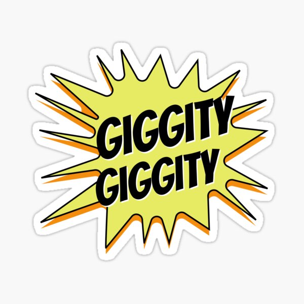 "Giggity - Family guy funny" Sticker for Sale by vmdx | Redbubble