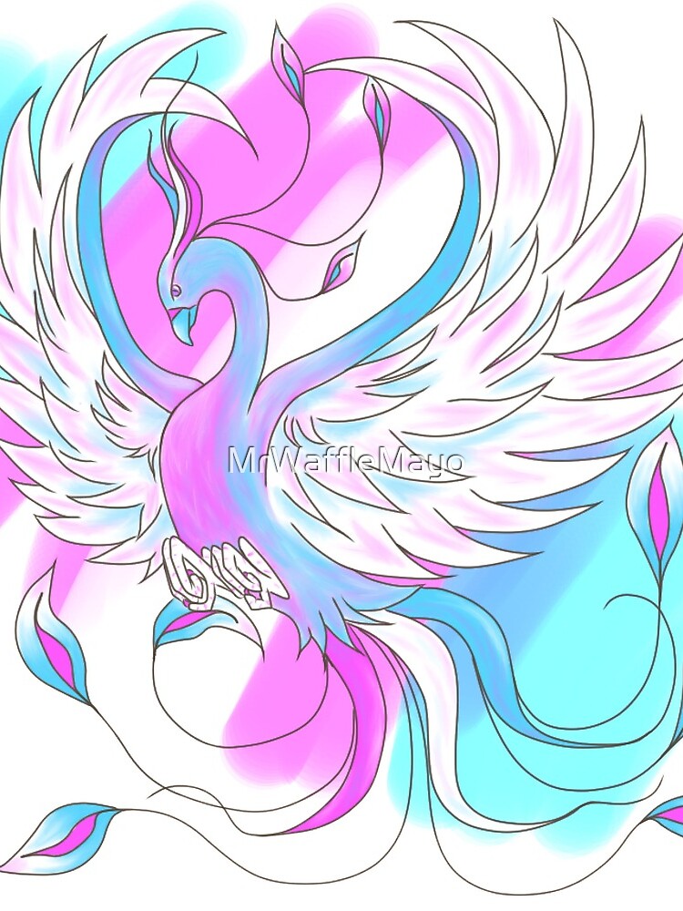 "Phoenix Pride - Transgender" Mini Skirt for Sale by MrWaffleMayo ...