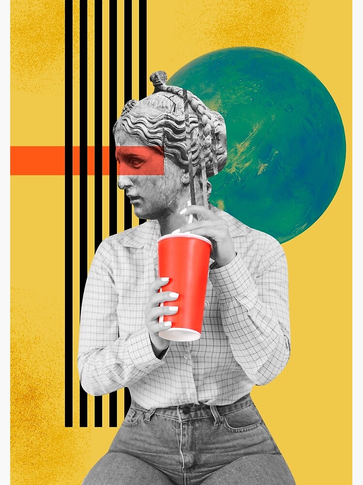 "Beautiful vintage collage" Poster for Sale by ReydaDesign | Redbubble