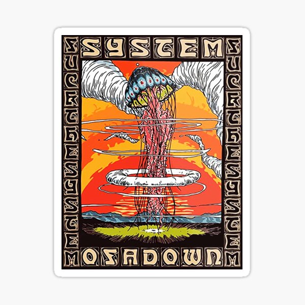 "soad retro.png" Sticker for Sale by royalharber | Redbubble