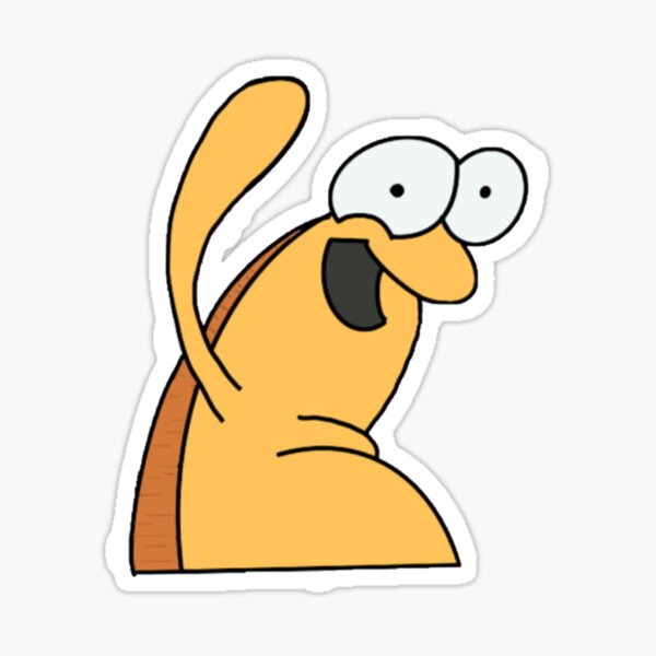 "Spongebob Squarepants Character wave funny " Sticker for Sale by ...