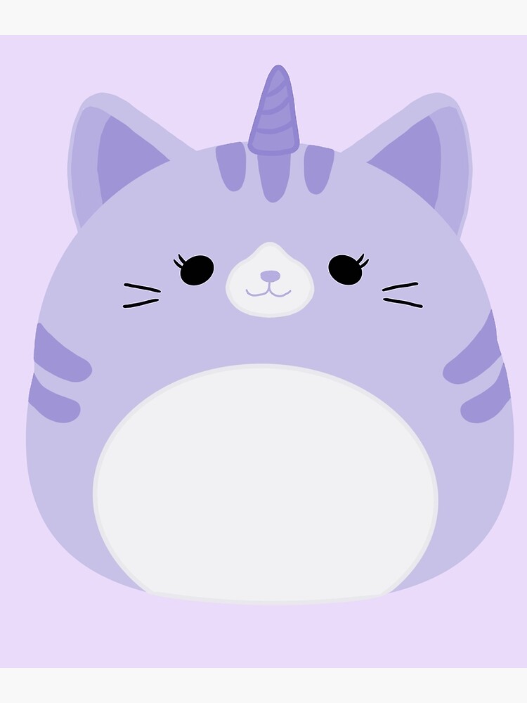 "Analea the purple caticorn squishmallow" Poster for Sale by Ashleighishere | Redbubble