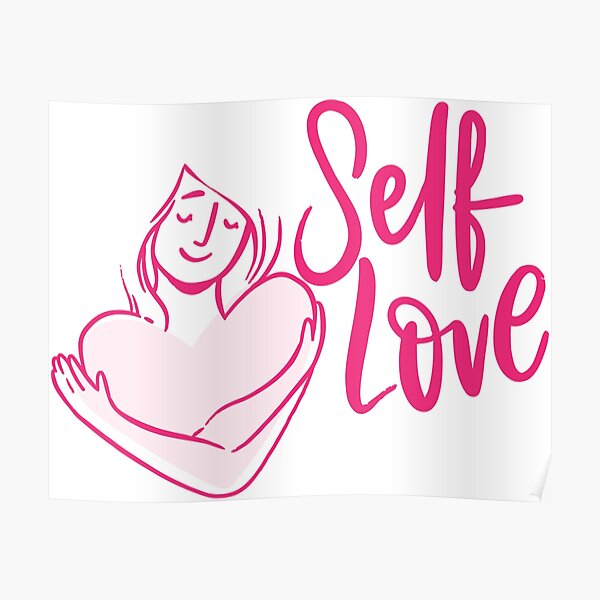 Póster «Diseño de letras de amor propio | Amor propio | Cotizaciones de ...