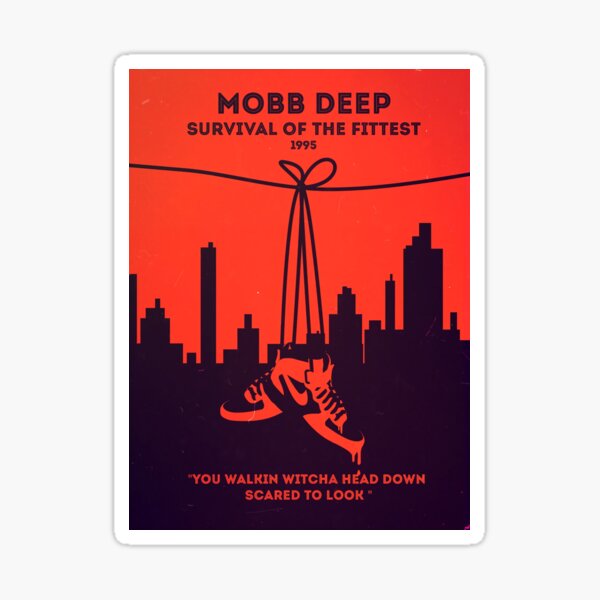 "Mobb deep 1995" Sticker for Sale by Lawrence0073 | Redbubble