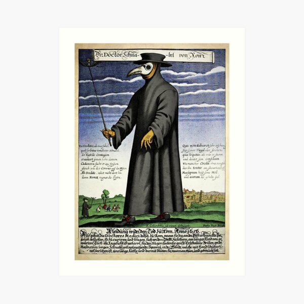 "Plague Doctor Costume Medieval Art Coronavirus Humor Trust Me I'm A ...