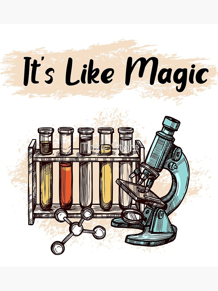 "Science it's like magic, back to school" Poster for Sale by ...