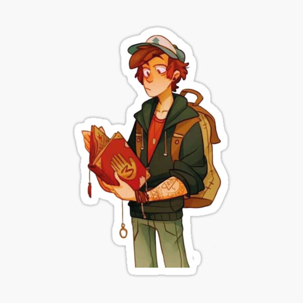 "gravity falls dipper" Sticker for Sale by onlydrawning | Redbubble