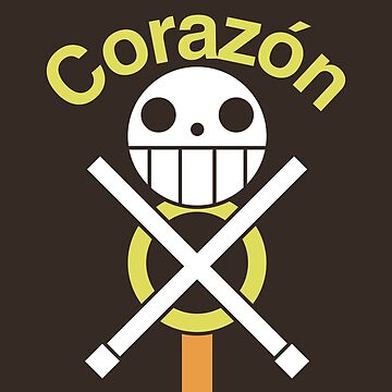 "Trafalgar Law Corazón Pirates Brown Coat" Lightweight Hoodie for Sale ...