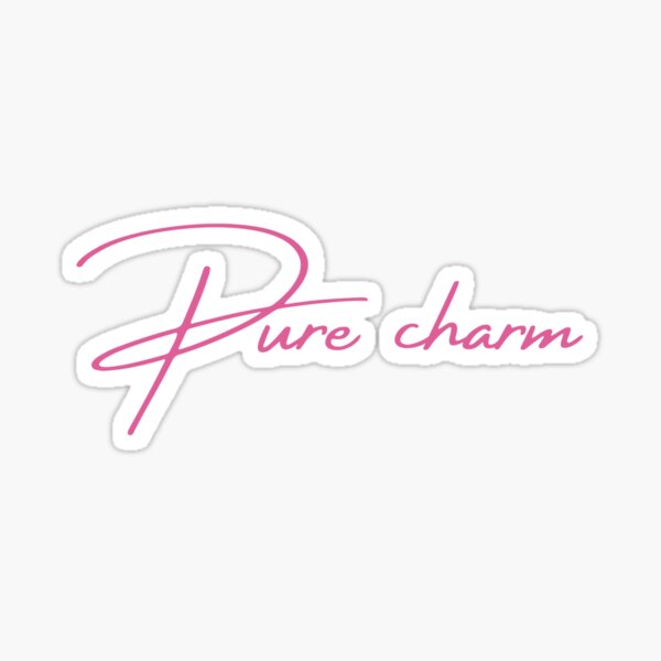 "Pure charm" Sticker for Sale by IsabellGallery | Redbubble