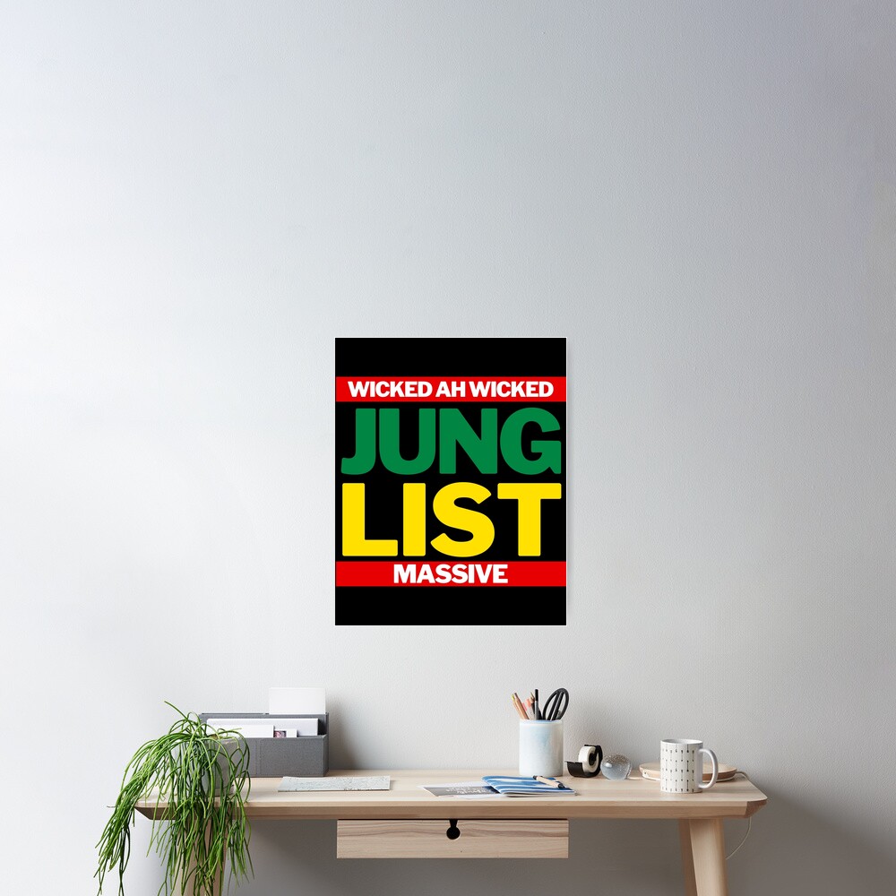 "Junglist Massive" Poster for Sale by Quetzalita | Redbubble