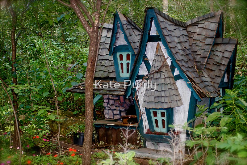 «The Blue Faerie Dwelling» de Kate Purdy | Redbubble