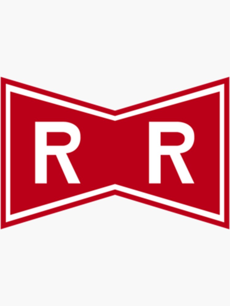 "Red Ribbon Army Logo" Sticker for Sale by durnilpovia | Redbubble