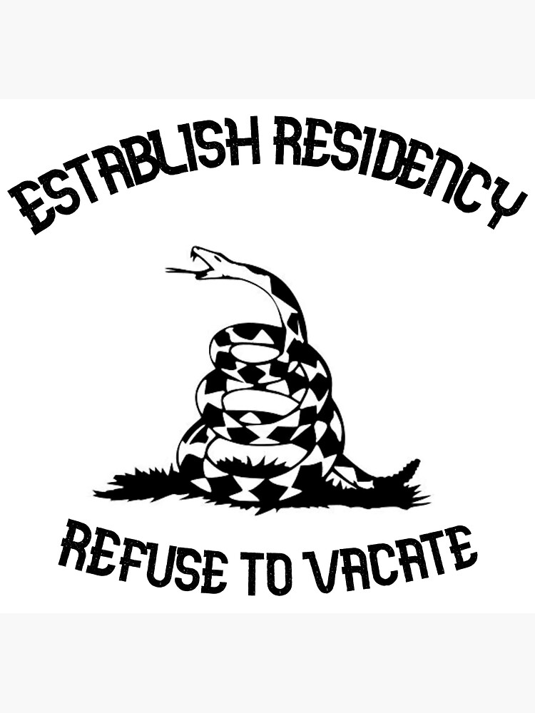 "Squatters Rights" Sticker for Sale by xxbenedictxx | Redbubble