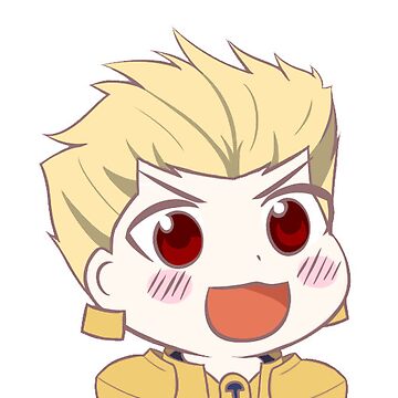 "kawaii Gilgamesh Chibi" Sticker for Sale by iamilpyo | Redbubble
