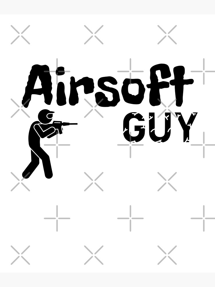 "Airsoft guy | airsoft design" Poster for Sale by ERA118 | Redbubble