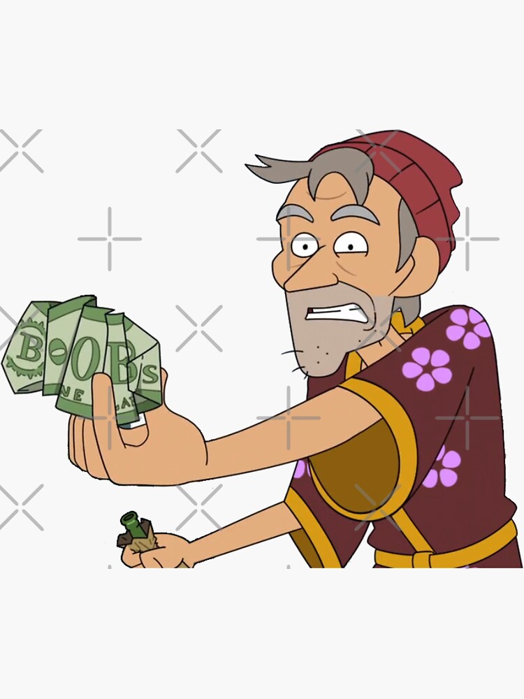 Pegatina for Sale con la obra «Rand Ridley Billete de un dólar» de ...