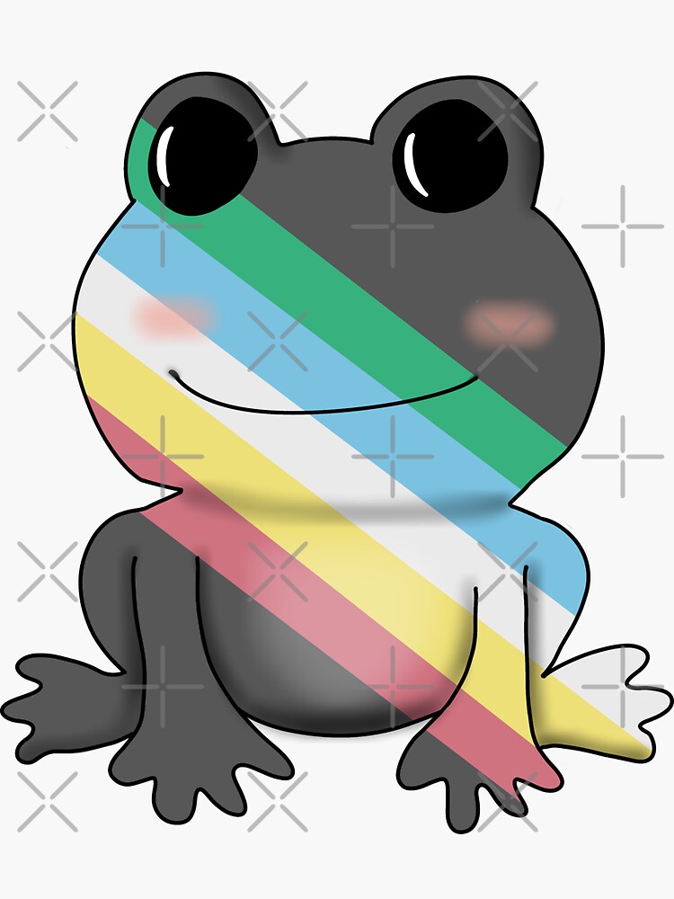"Disability frog" Sticker for Sale by Becky-Marie | Redbubble