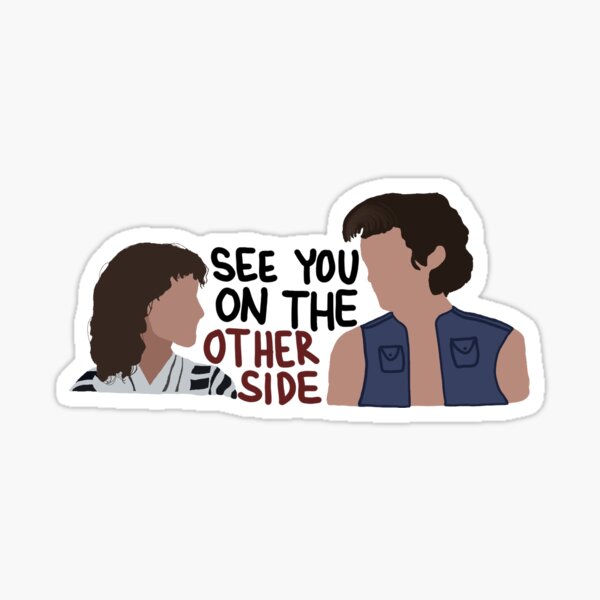 "Nancy and Steve " Sticker for Sale by lilly4566 | Redbubble
