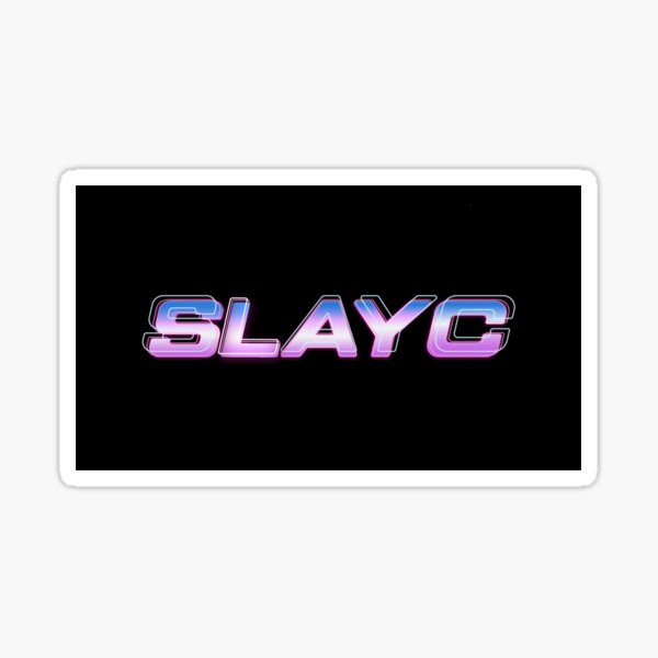 "STAYC is SLAYC So Bad Comeback Logo" Sticker for Sale by ...
