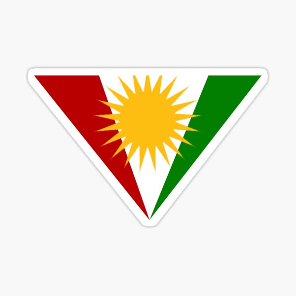 "KURDISTAN FLAG" Sticker for Sale by KurdishShops | Redbubble
