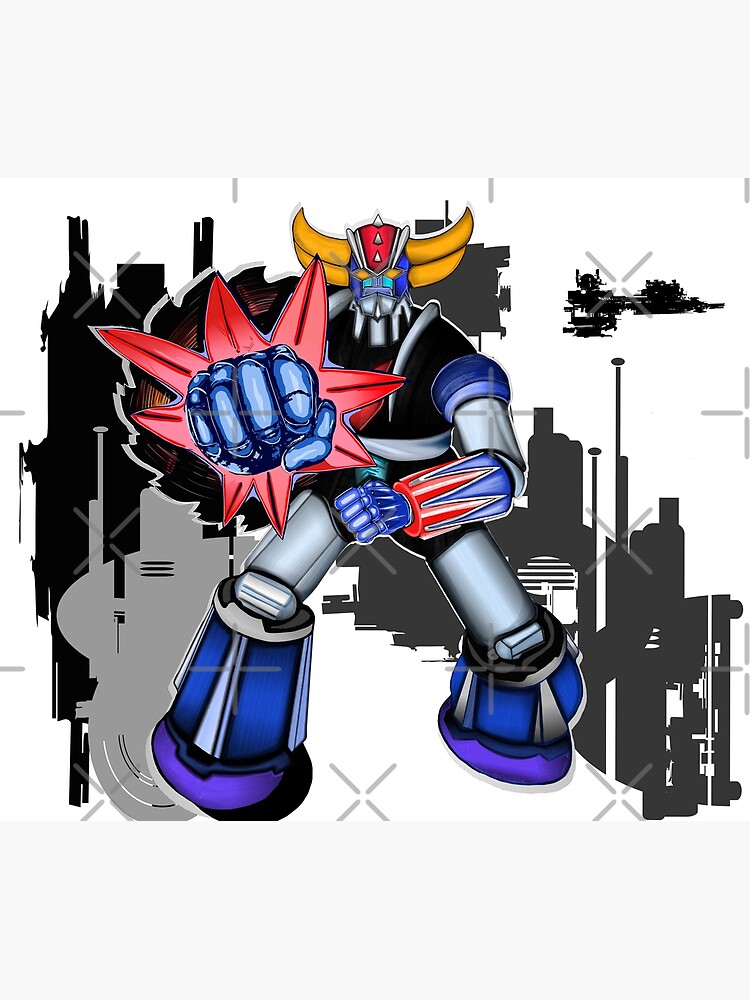 "GRENDIZER ROBOT" Poster for Sale by Lighvision | Redbubble
