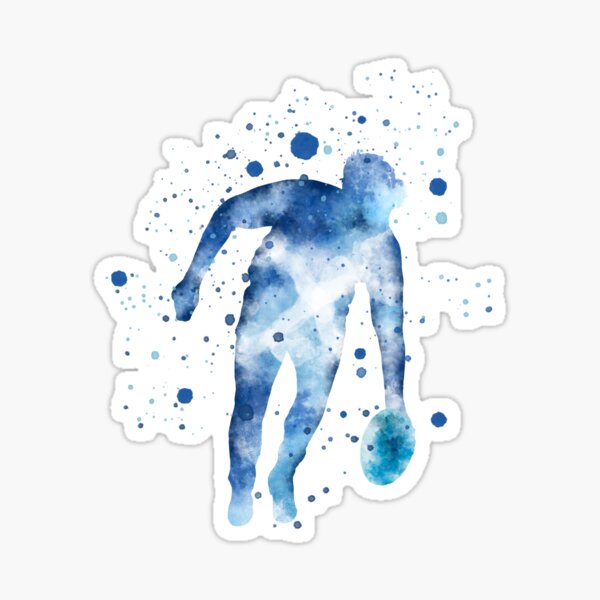 "Watercolor rugby " Sticker for Sale by WateryNaturex | Redbubble