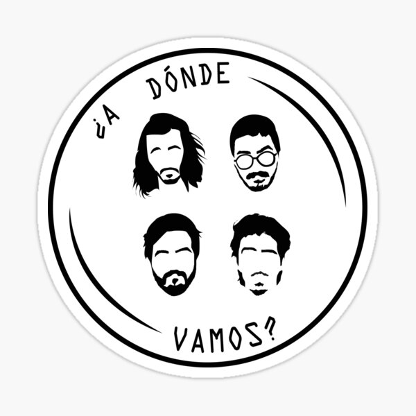 "Where we go?." Sticker for Sale by kairos24 | Redbubble