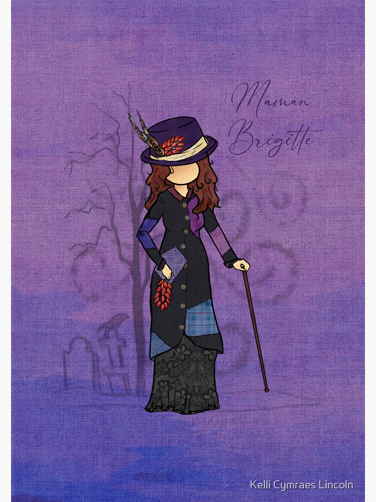 "Loa Maman Brigitte, Protectress of Cemeteries" Sticker for Sale by ...
