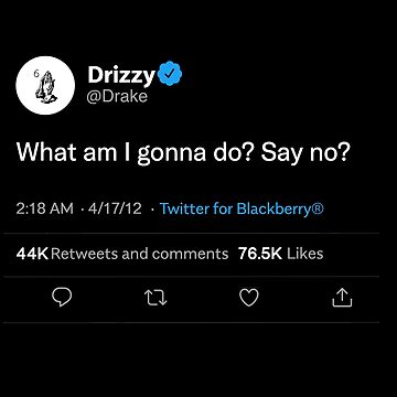 ""What am I gonna do? Say No?" Tweet BLACK" Cap for Sale by GlowinUp ...