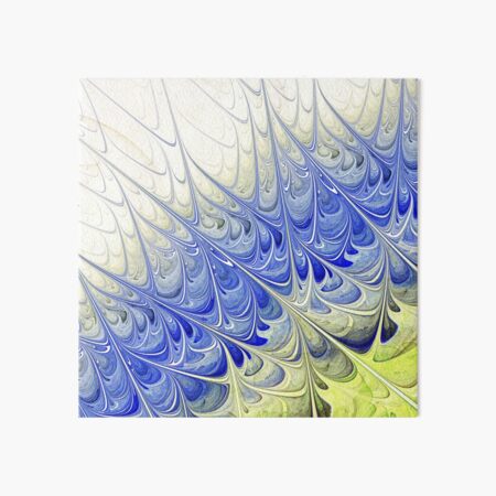 "Blue Folium" Art Board Print for Sale by gracefullizard | Redbubble
