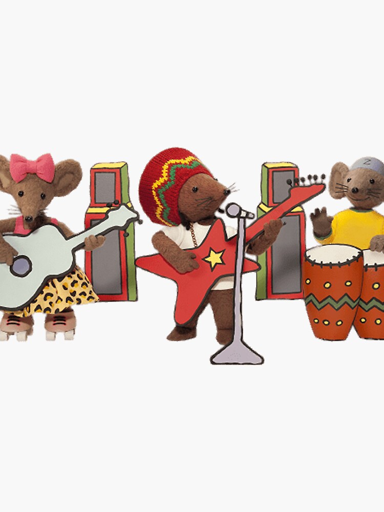 "Rastamouse 2011 2d cartoon" Sticker for Sale by aroma4u | Redbubble