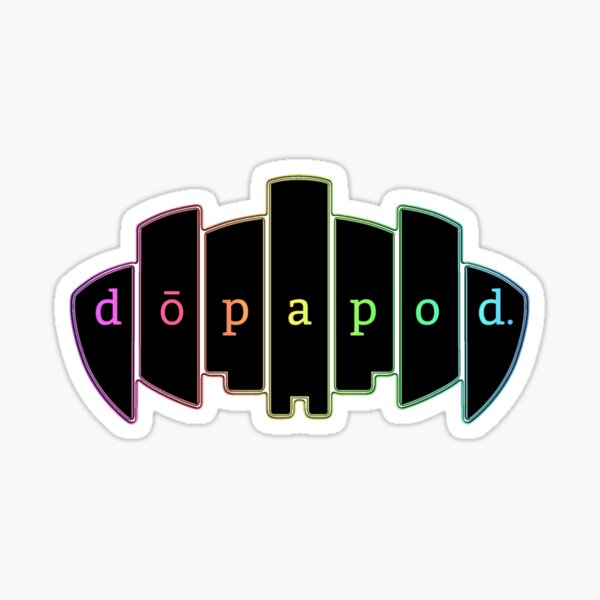 "dopapod. Rainbow " Sticker for Sale by Trigger413 | Redbubble