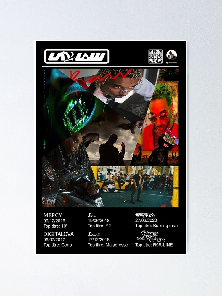 " Laylow french rap discography album" Poster for Sale by ZIRO-MIKA-ART ...