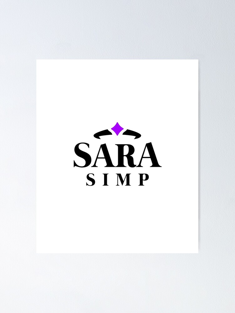 "Genshin Impact Kujou Sara Simp" Poster for Sale by gisimp | Redbubble