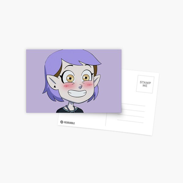 "happy blushing amity blight with new hair from the owl house season ...