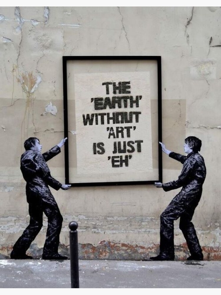 "Bansky street art " Poster for Sale by sranje | Redbubble