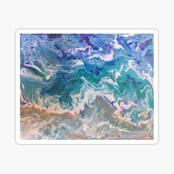 "Incoming Tide" Sticker by dyounglao | Redbubble