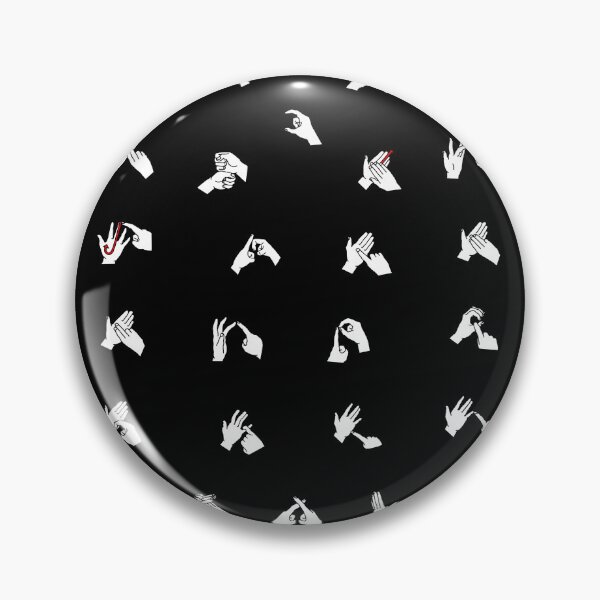 "BSL Auslan Alphabet Letters Stickers | British Sign Language (BSL ...