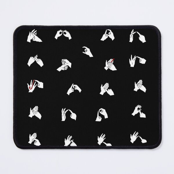"BSL Auslan Alphabet Letters Stickers | British Sign Language (BSL ...