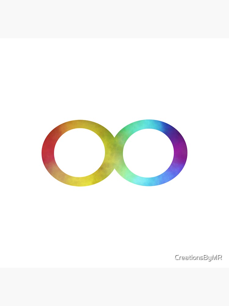 "Neurodivergent Infinity or Pride Infinity" Sticker for Sale by ...