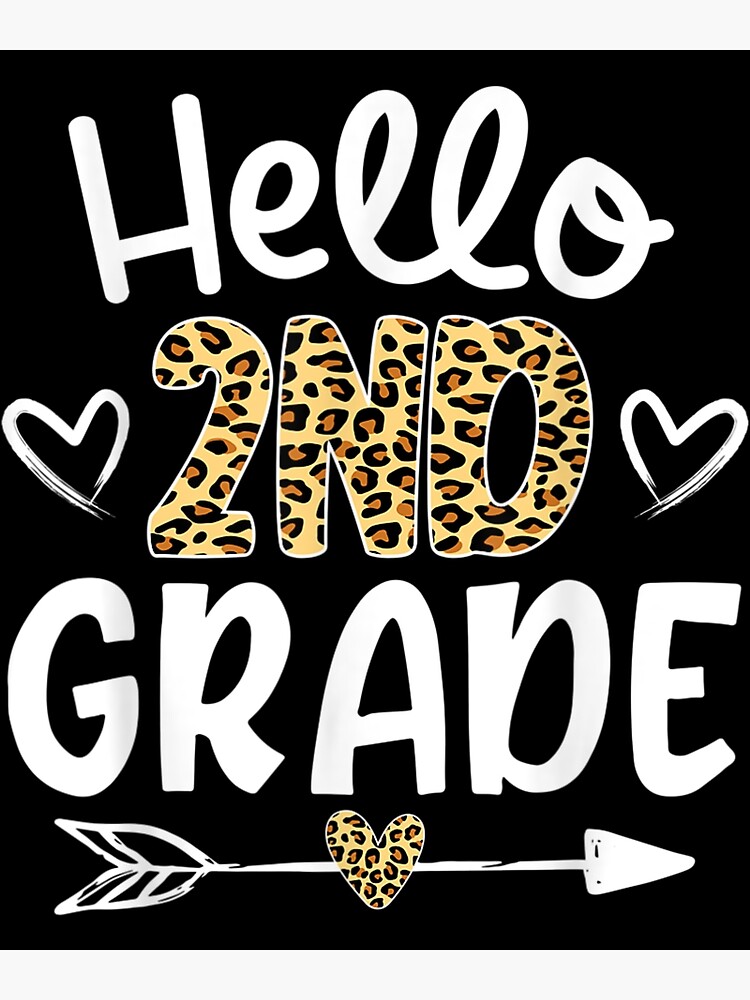 Lámina fotográfica «Regreso a la escuela Hola segundo grado Maestro de ...