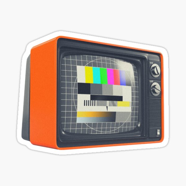 "Old Tv 80s 90s Classic Show" Sticker for Sale by Amine141 | Redbubble