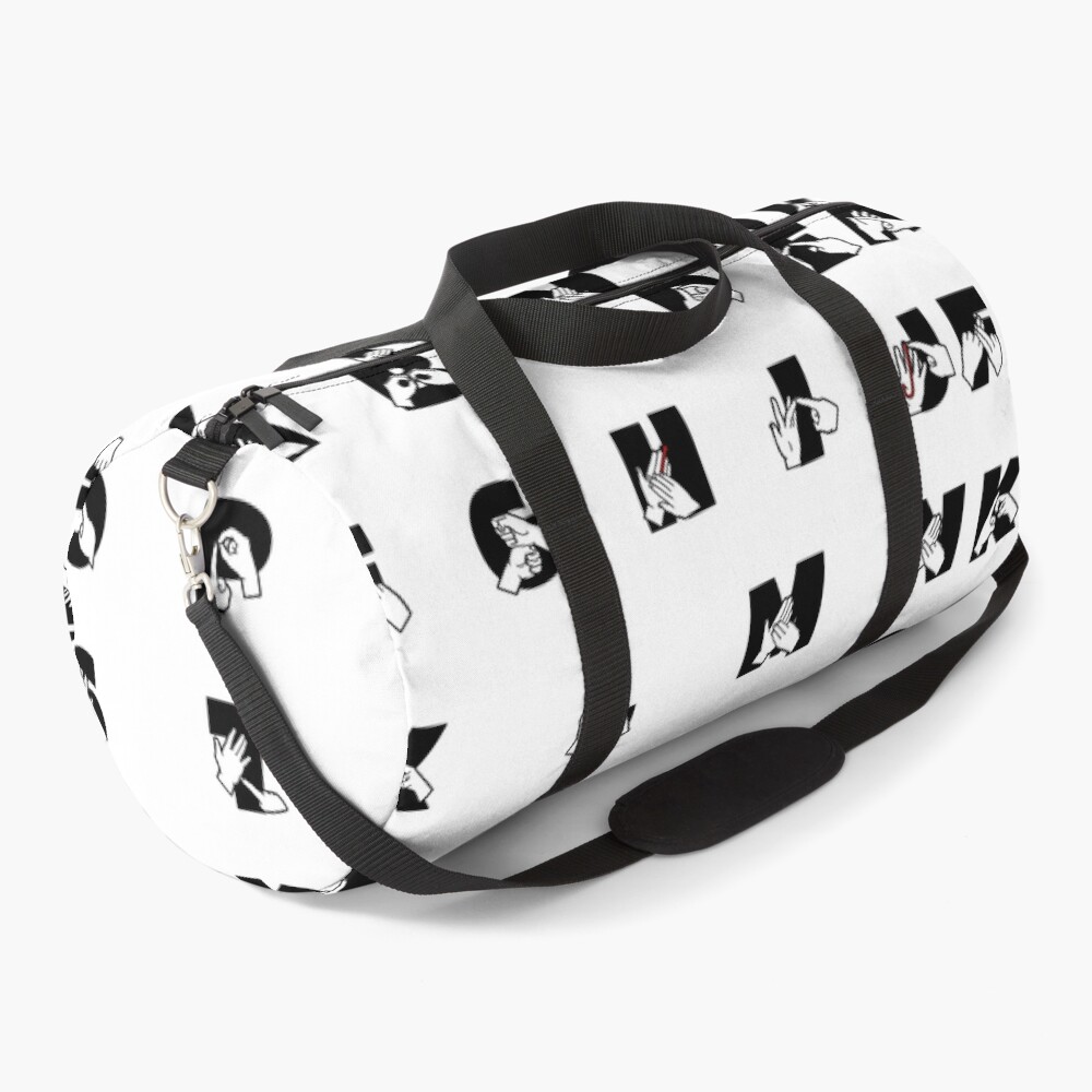 "BSL Auslan Alphabet Letters Stickers With Text | British Sign Language ...