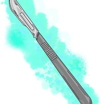 "Scalpel" Art Print for Sale by missmann | Redbubble