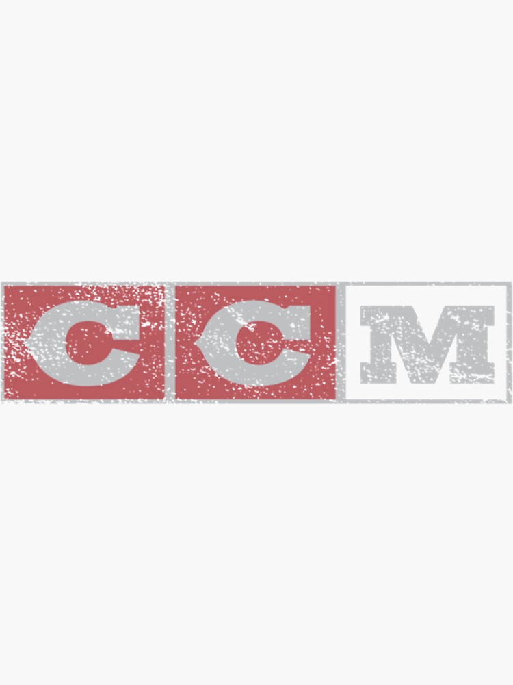 "Ccm logo" Sticker for Sale by Brian867 | Redbubble