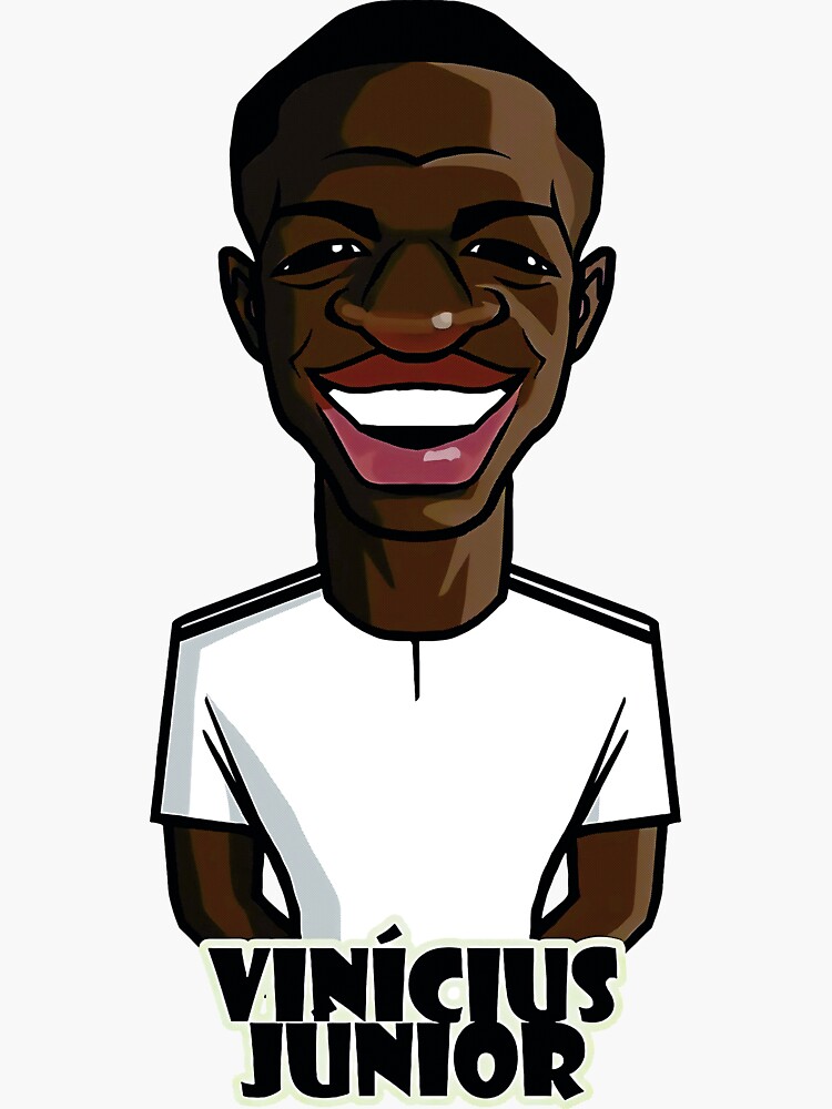 "VINICIUS JR" Sticker for Sale by odellyounker | Redbubble