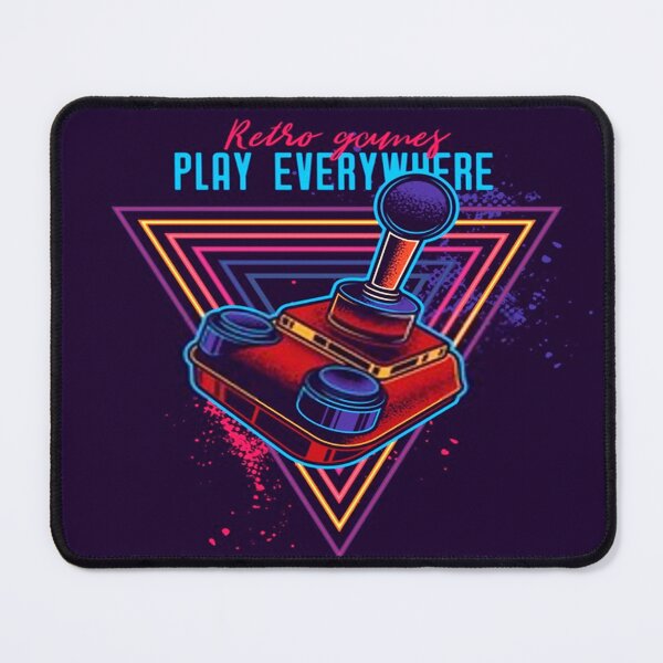 "Retro joystick from 8-bit consoles." Mouse Pad for Sale by leen12 ...