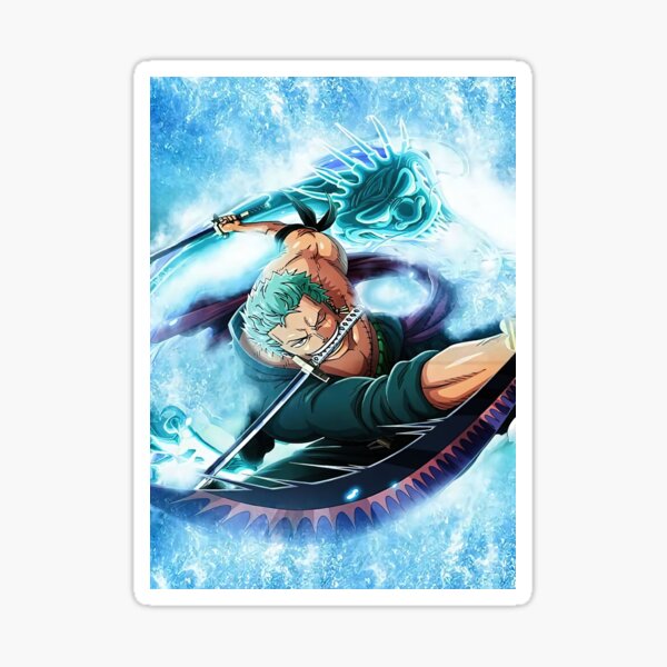 Roronoa Zoro One Piece Diecut Vinyl Decal Sticker Jdm